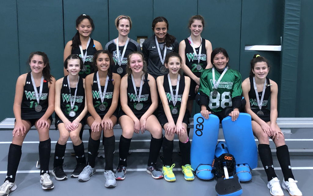U14 HoCo Winterfest 2nd place – Washington Wolves Field Hockey Club